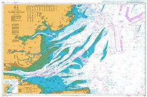 Admiralty Chart 1183 England East Coast Thames Estuary
