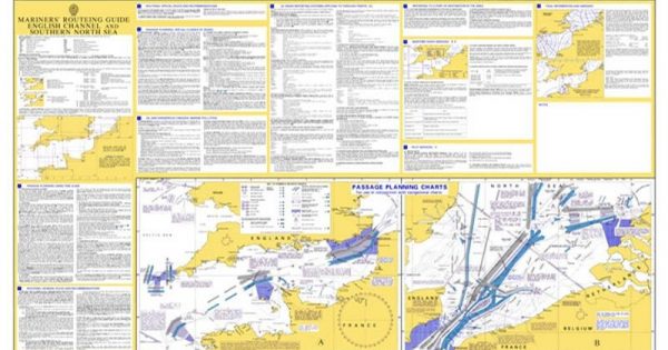 Admiralty Chart 5500 Mariner's Routeing Guide Chart