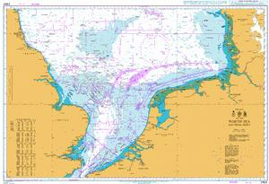 Admiralty Chart 2182A North Sea Southern Sheet