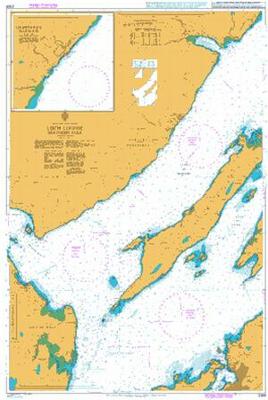 Admiralty Chart 2389 Loch Linnhe Southern Part