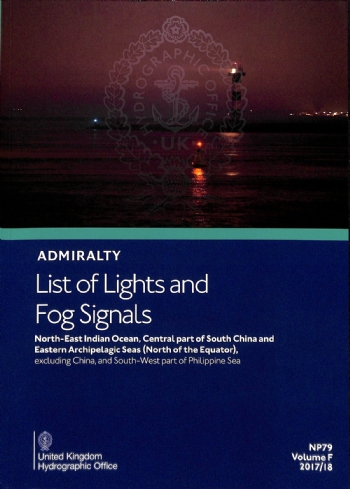 Admiralty List of Lights and Fog Signals Volume F