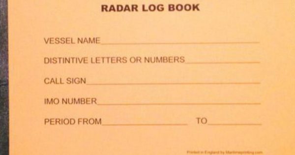 Radar Log Book