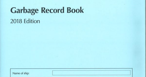 MCA Publication Garbage Record Book