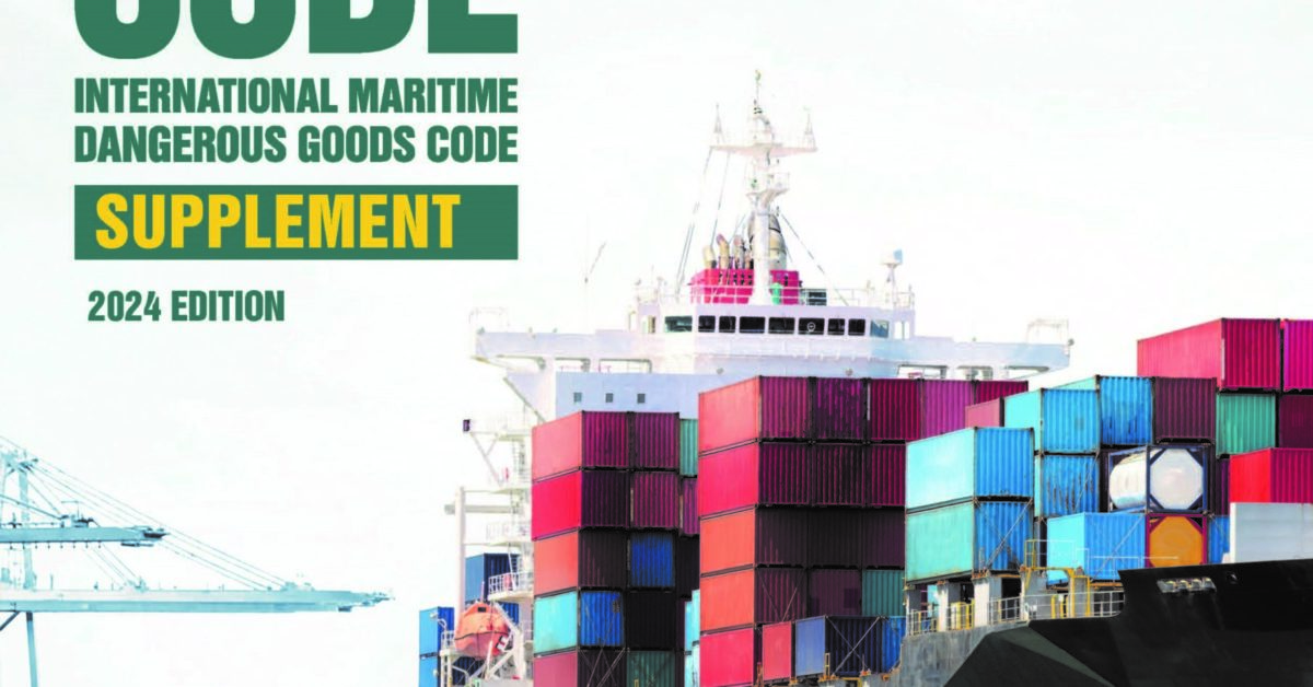 IMDG Code Supplement 2024