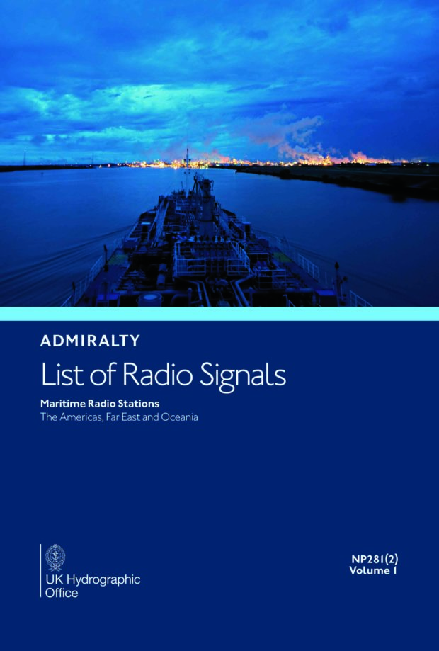 Admiralty Publication NP281(2) List of Radio Volume 1 Part 2